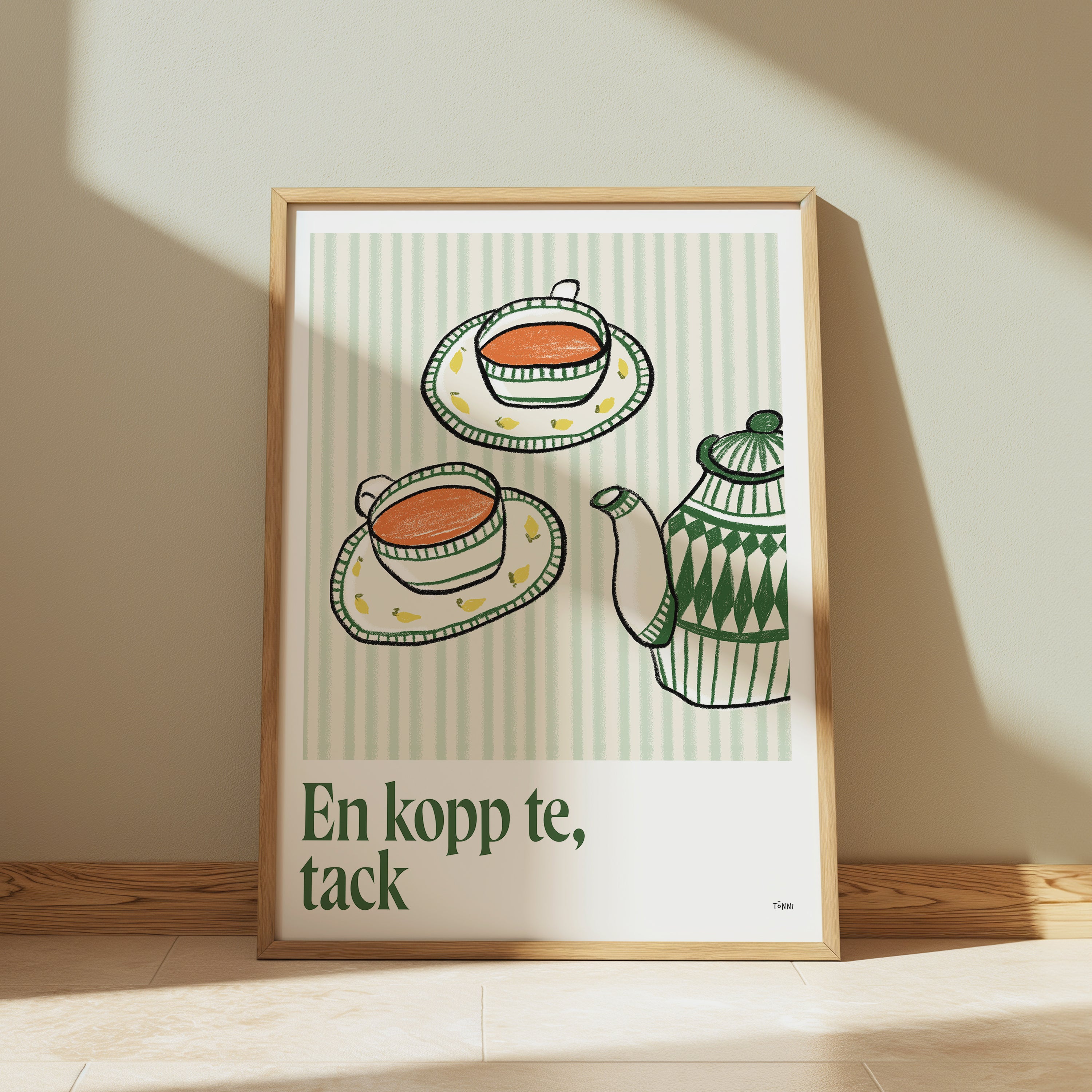 Te, tack - Poster – Cay Collective