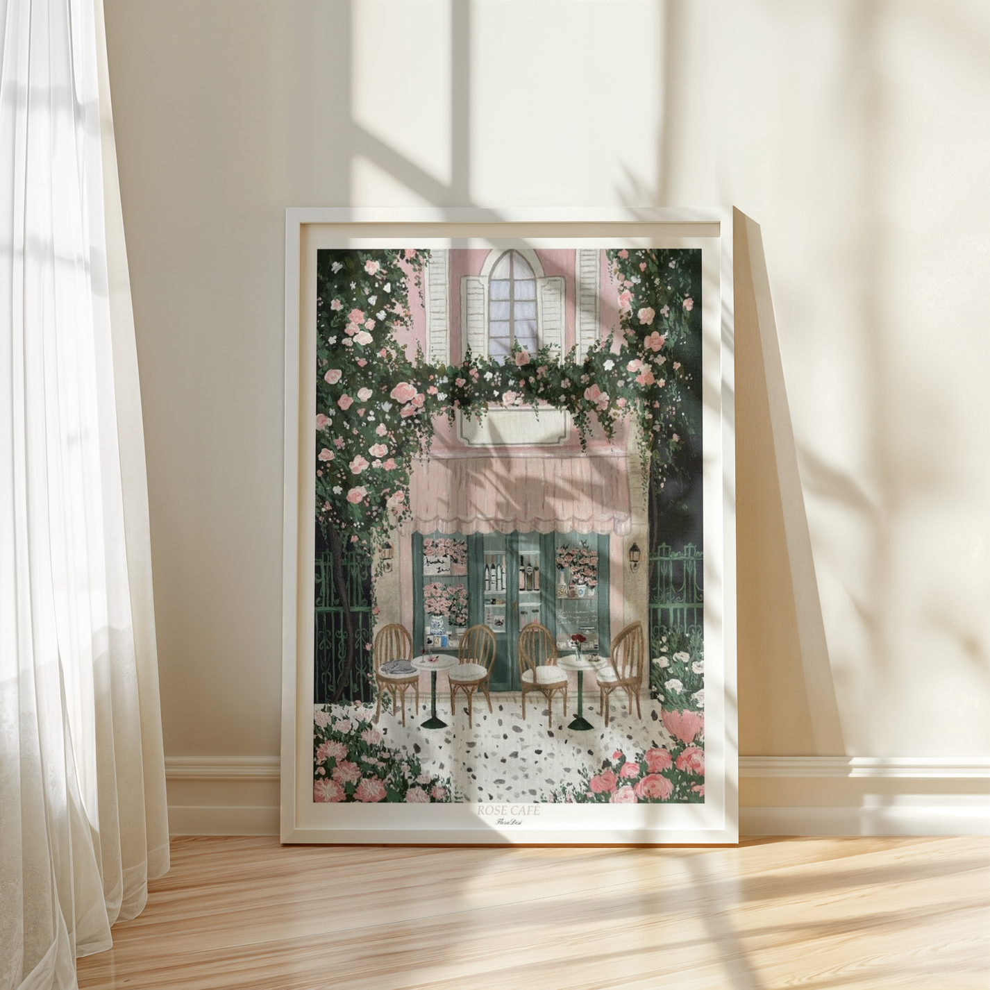 Rose Café poster – Cay Collective