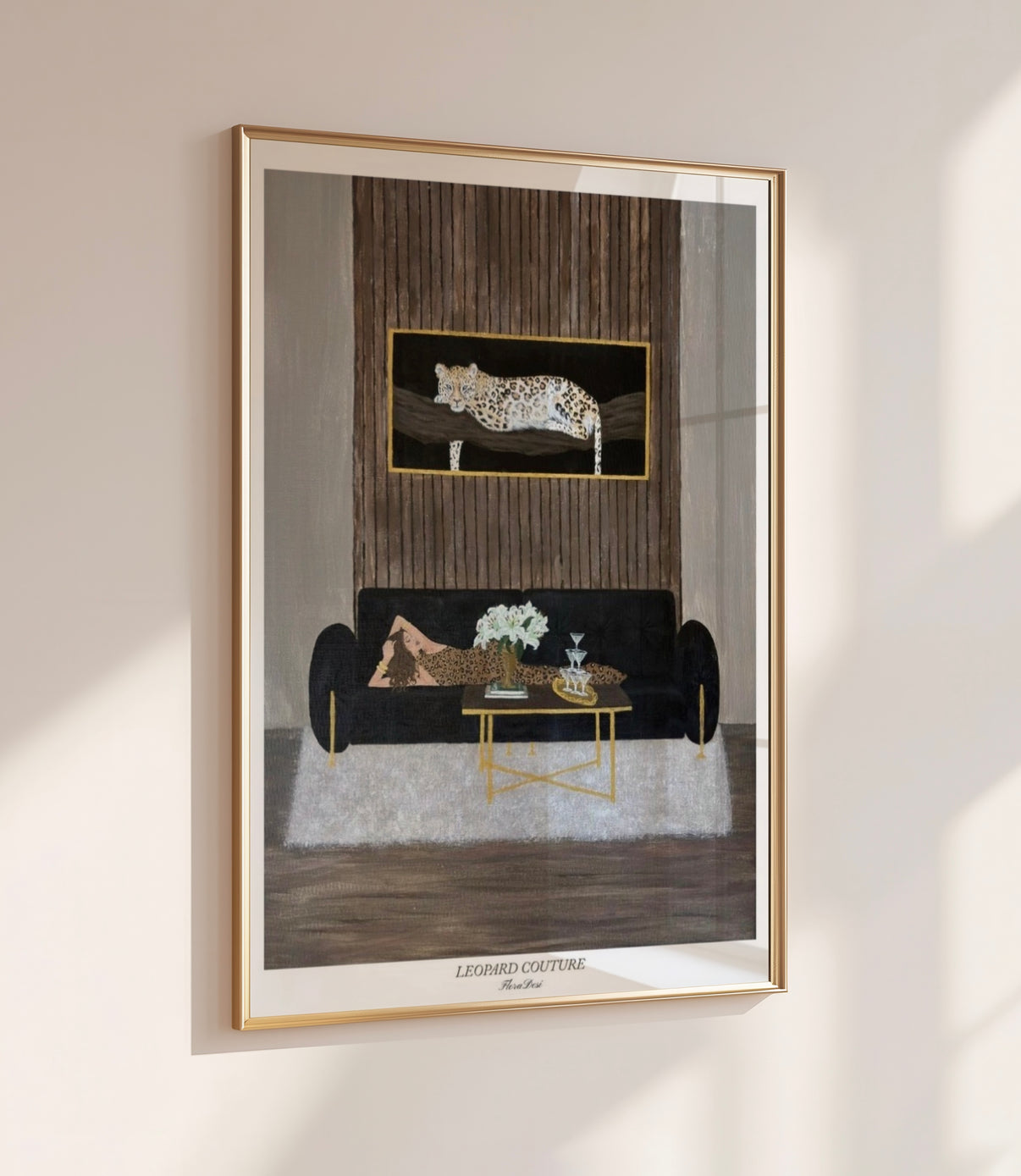 Leopard Couture Poster – Cay Collective