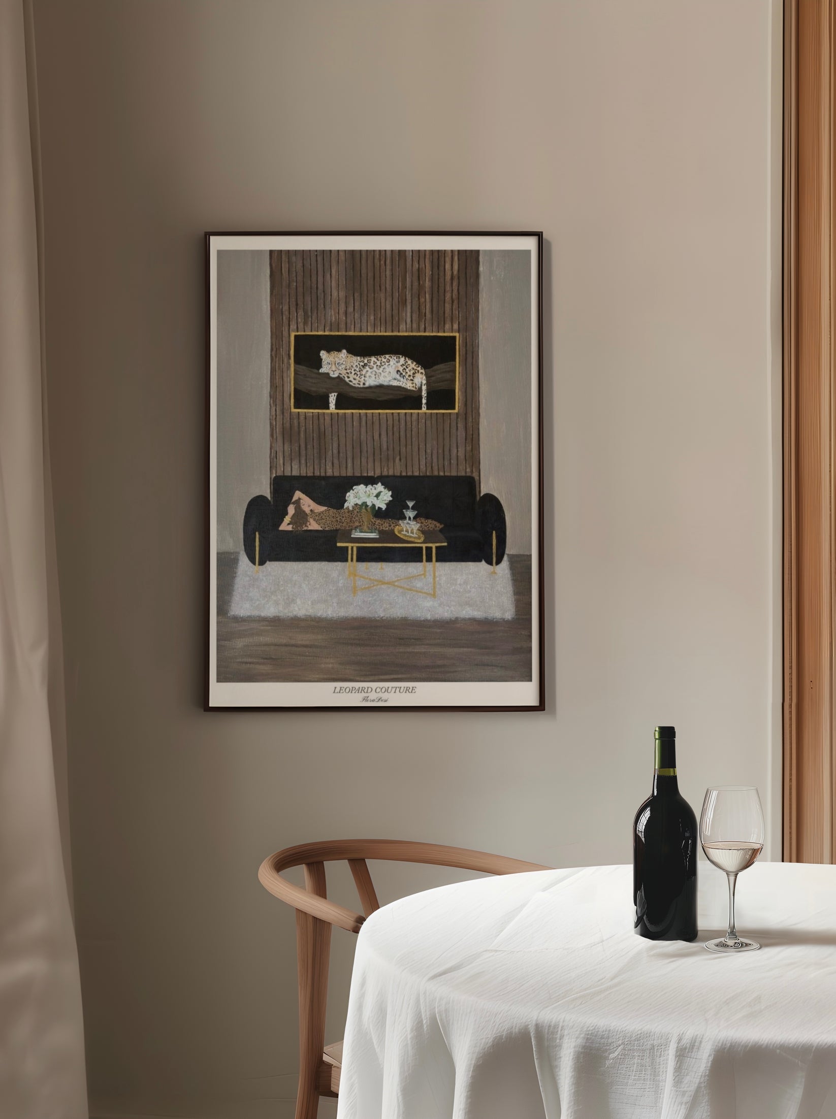 Leopard Couture Poster – Cay Collective